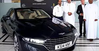 D'Araber hunn d'Pre-Produktioun Versioun vum Aston Martin Lota gewisen