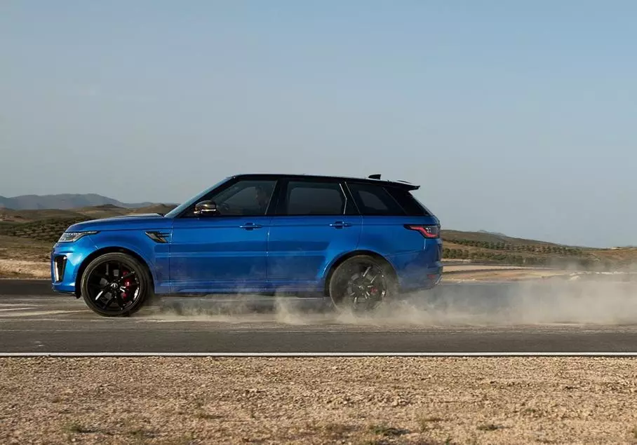 Ranger Rover Sport SVR dê hêsantir, zûtir û hişk be 25550_3