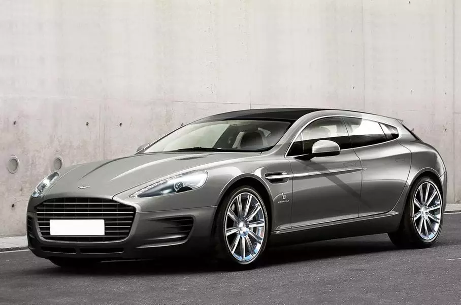 Atelier Bertone a tourné Aston Martin Rapide dans un wagon 2557_2