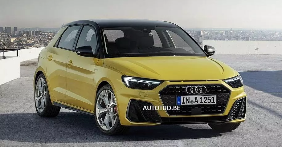 A aparência do novo Audi A1 deixou de ser um segredo