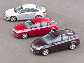 Дэбют новага Chevrolet Cruze адклалі на год 26993_1