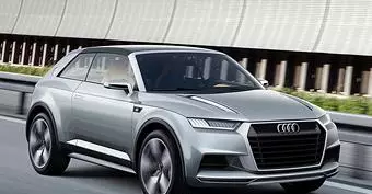 Audi feistithe ar a Crossover Díon inbhainte is lú