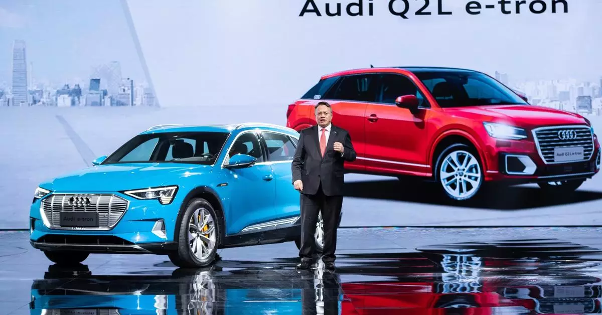 Audi mostrou a primeira imagem do Q2 elétrico l e-tron