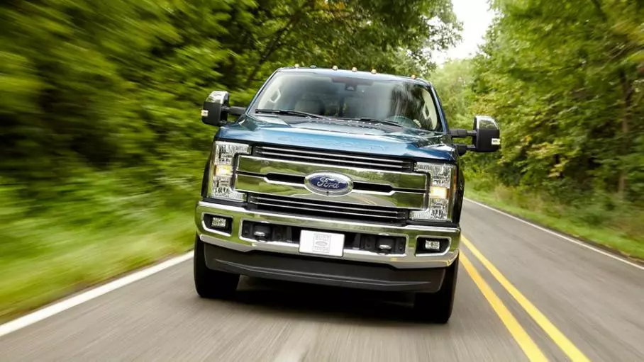 Pickups ford flagship tem um corpo de alumínio 28127_5