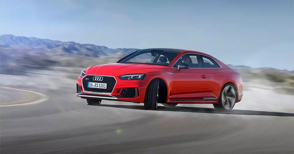 New Audi RS5 made more powerful and faster BMW M4