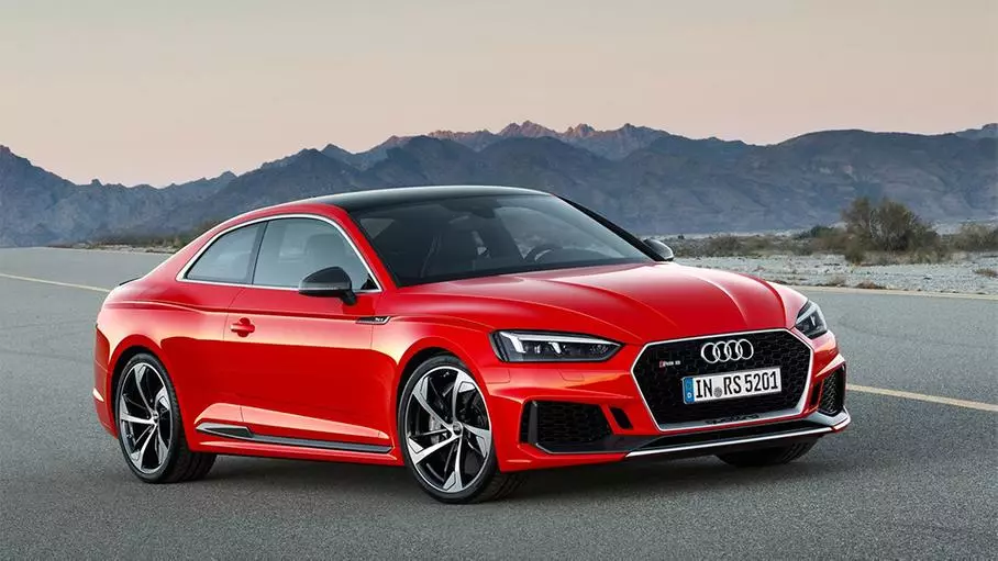 New Audi RS5 dia nanatanjaka sy haingana kokoa BMW M4 2851_3