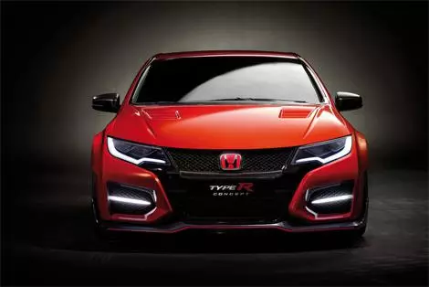 Ang Honda Civic Type R nagpasidungog sa bag-ong henerasyon nga gisugilon sa Geneva 28658_3