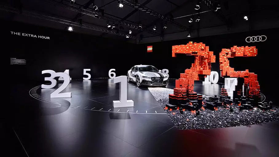 Audi dan Lego menemukan objek seni bersama