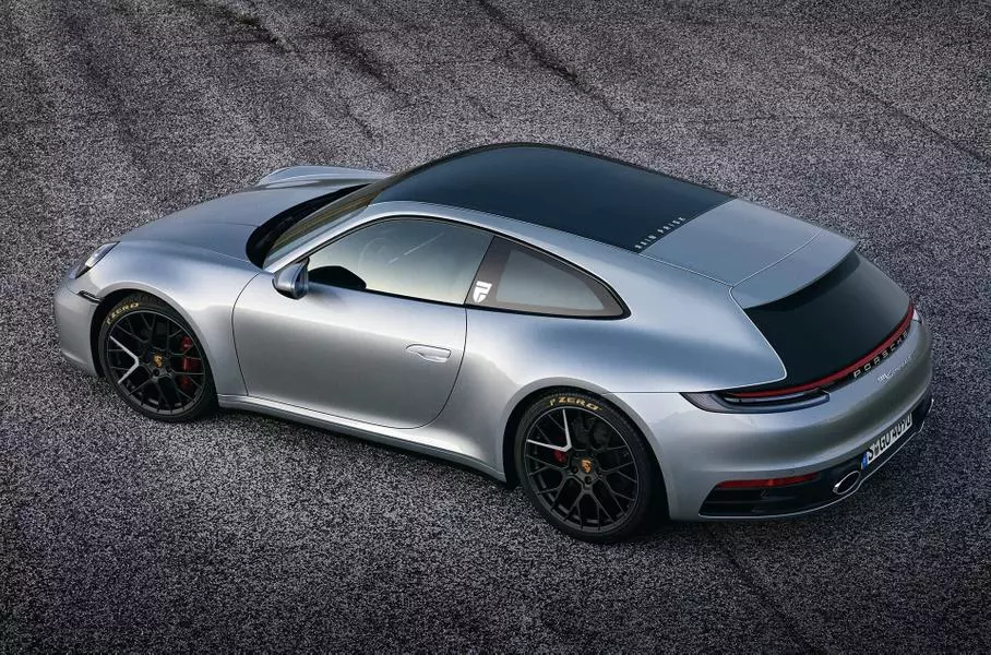 ببینید که چگونه Porsche 911 جدید ممکن است در ترمز ترمز نگاه کند 29036_1