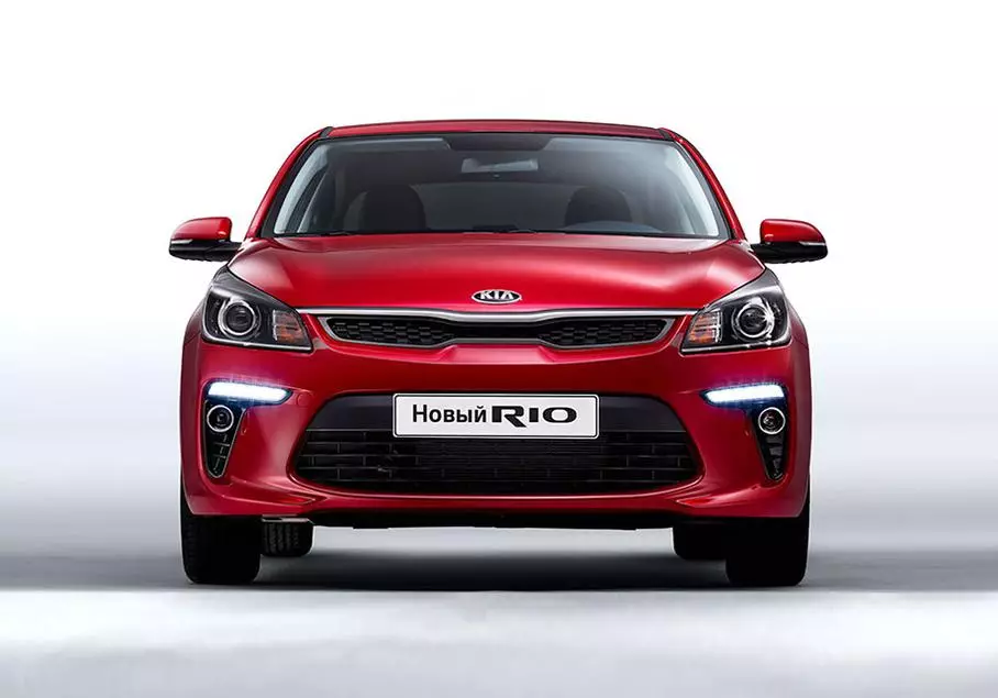 Kia Rio עבור רוסיה הפך גדול יותר, אבל איבד 20 ליטר של תא המטען 29397_4