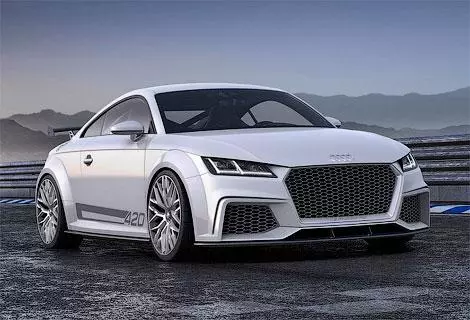 Audi criado com base em um novo carro esportivo TT 420 2982_3