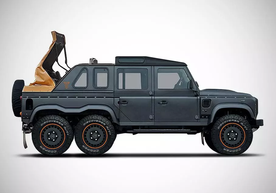 Британците ќе направат од Land Rover Defender шест тркала 