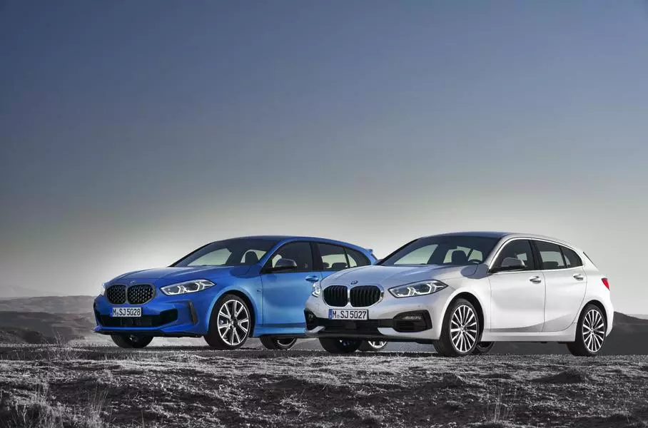 BMW deklasificēts hečbeks 1. sērijas jaunā paaudze 3024_1