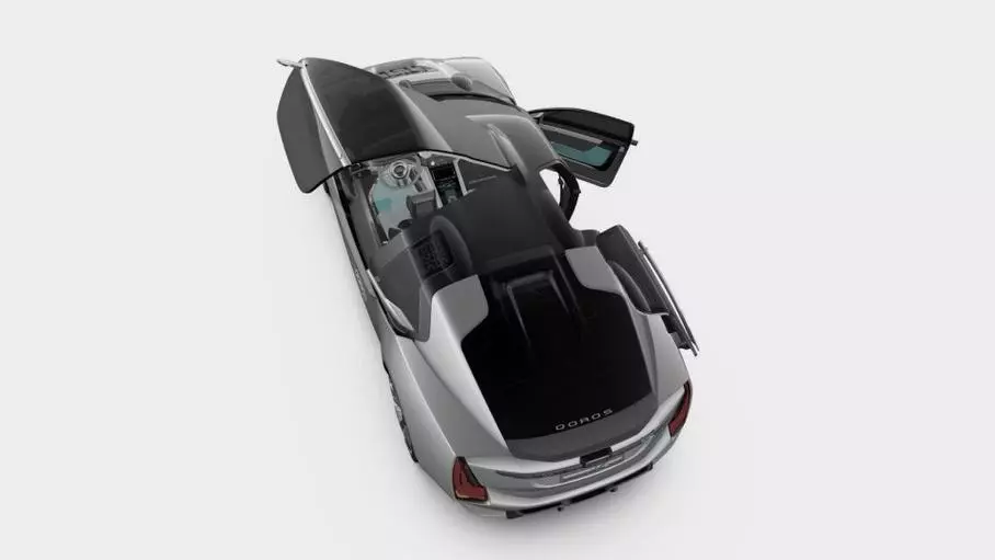 Qoros ati Kooenigseggg ṣe afihan isẹpo isẹpo aiseyida asymmetriner 30277_2