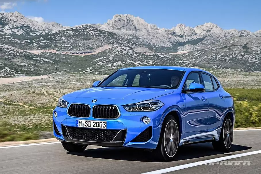 Merchant bmw x2 opgemaach fir den offiziellen Première 3252_2