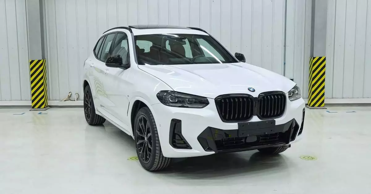 Executive tsos hloov kho BMW X3