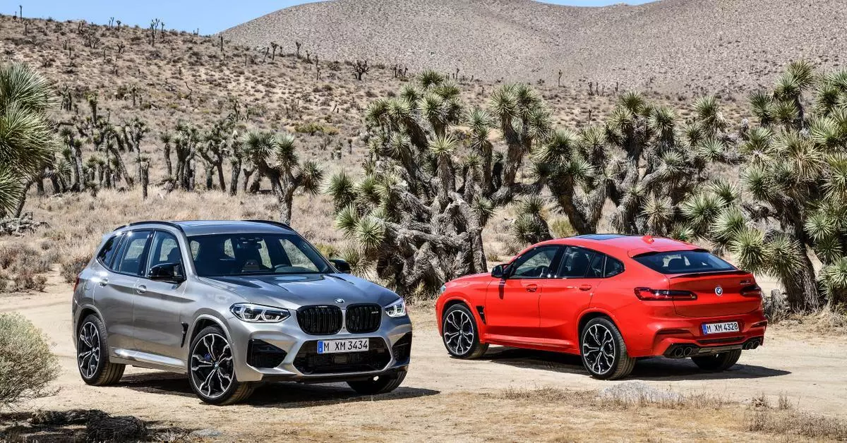 BMW X3 M an X4 M: 510 Kräften an all-Radundriff aus M5