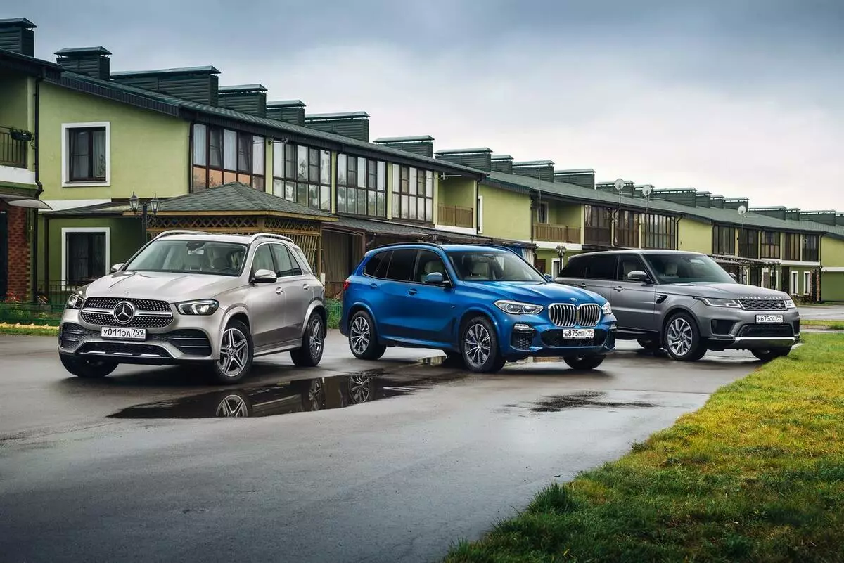 Kev Ntsuas Loj: MERCEDES-BENZ GLE, BMW X5 lossis LUV ROV REWE? 3289_1