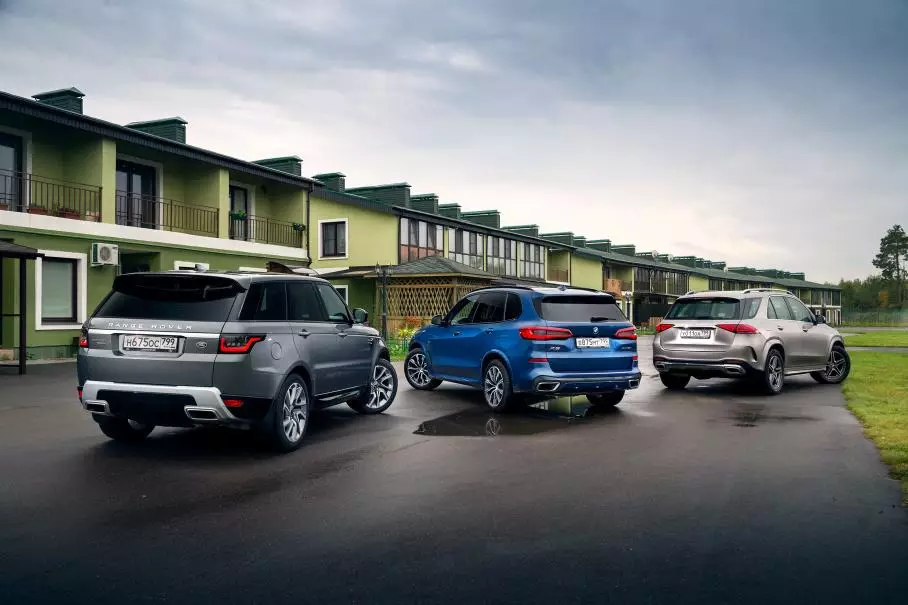 Grand test: gle Mercedes-Benz, BMW X5 ou Range Rover Sport? 3289_2