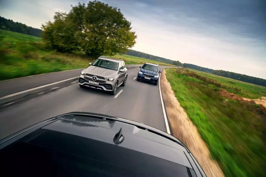 Grutte test: Mercedes-Benz Gle, BMW X5 of Range Rover Sport? 3289_8