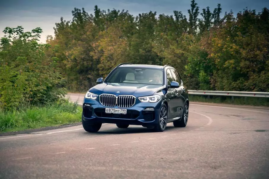 Kev Ntsuas Loj: MERCEDES-BENZ GLE, BMW X5 lossis LUV ROV REWE? 3289_9