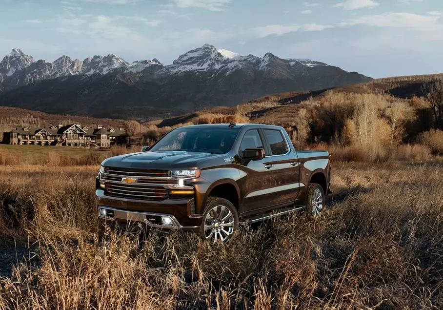 Chevrolet machte ein neues Silverado den größten in der Klasse 