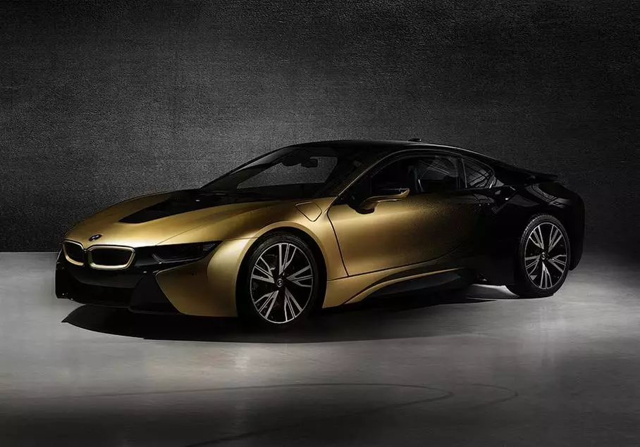 BMW I3 thiab I8 them 24-carat kub 3358_1