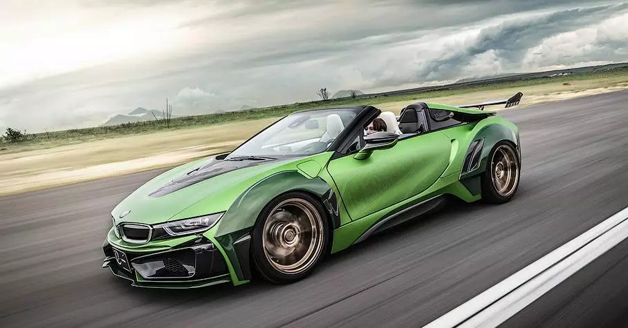 ياپونلار ساراڭ «ئارمىيە» Roadter BMW i8 قۇردى