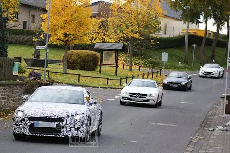 New coupe Audi TT photographed on tests 34680_2