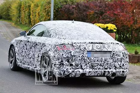 New coupe Audi TT photographed on tests 34680_4