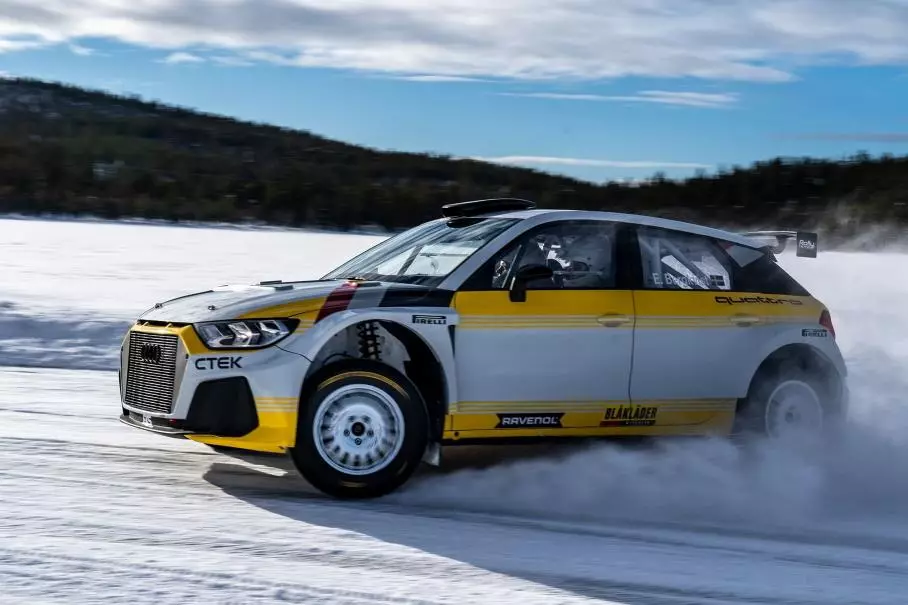 Présenté Rally Audi - successeur légendaire Quattro S1 3527_1