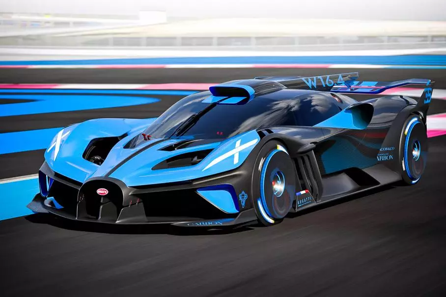 Asserious na sihiri Hypercar Bugatti an warware shi