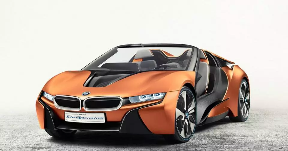 BMW showed a prototype of a unmanned rhodster