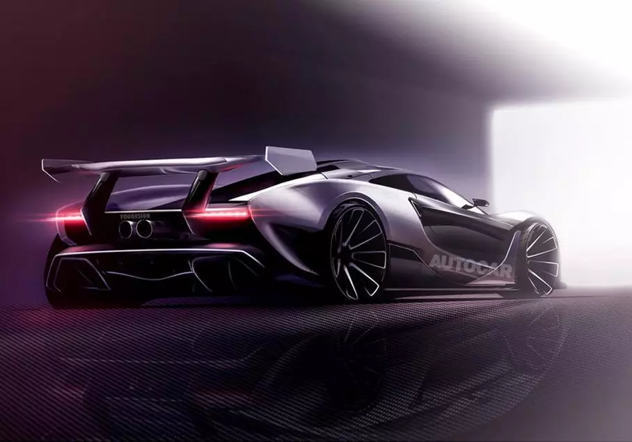 McLaren သည် 800- အားကြီးသောခြေရာခံ hypercar ပြုလုပ်လိမ့်မည် 35479_1