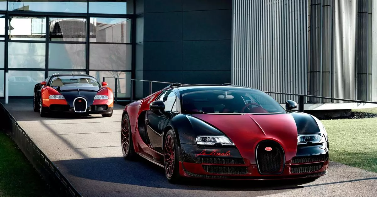 Çi bugatti Veyron dest pê kir