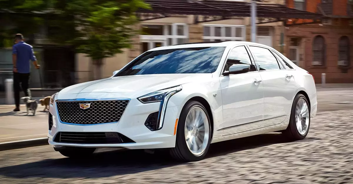 Cadillac nikan sedan osi fi ọja ilu Russia silẹ