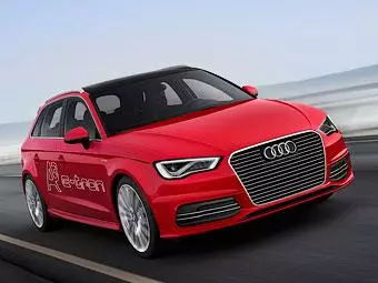 Хэтчбек Audi A3 стаў падлучальным гібрыдам 38612_1