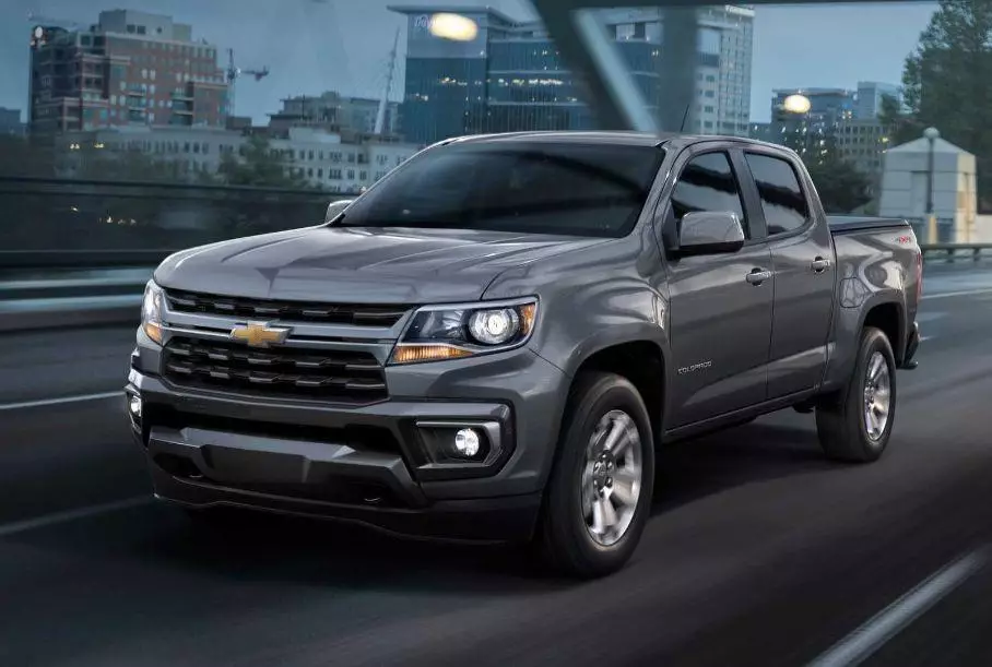 D'athraigh cuma Chevrolet Colorado den chéad uair i seacht mbliana