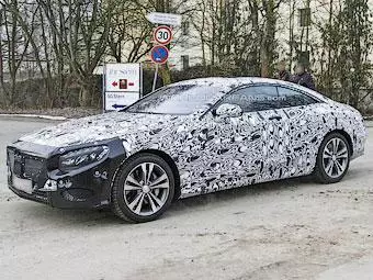 MERCEDES-BENZ przyniósł do testów klasy S Coupe 39037_1