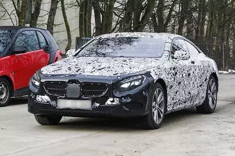 Mercedes-Benz brachte zum Tests des S-Klasse-Coupés 39037_3