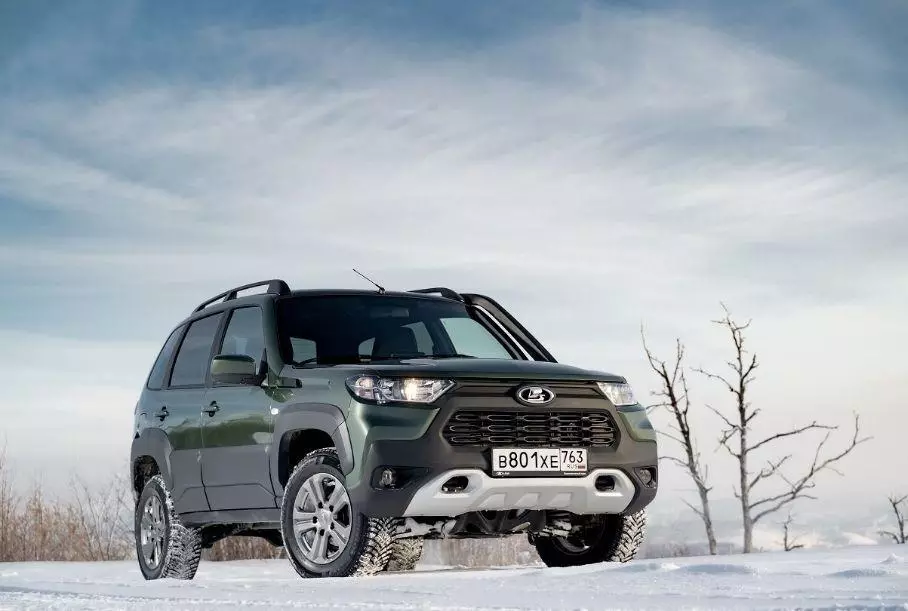 Lada Niva Travel startede i Rusland