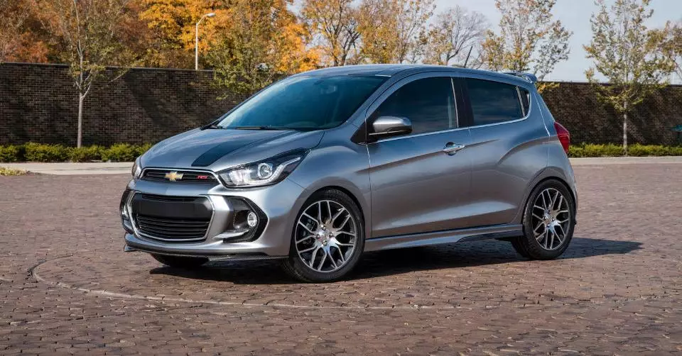 Chevrolet Spark ჰეჩბეკი დასძინა აგრესია