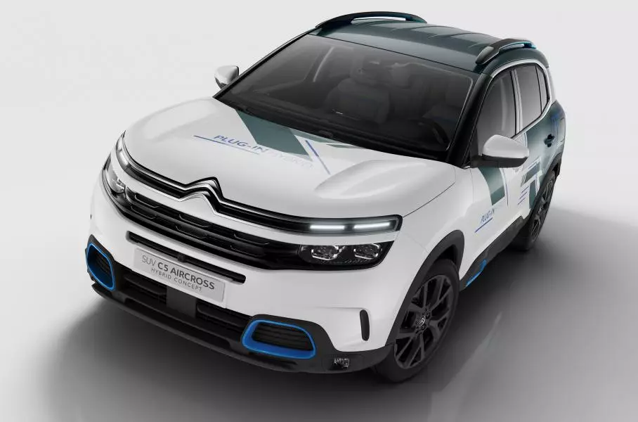 Citroen wis nggawe hybrid plug-in adhedhasar C5 aircross crossover 4166_1