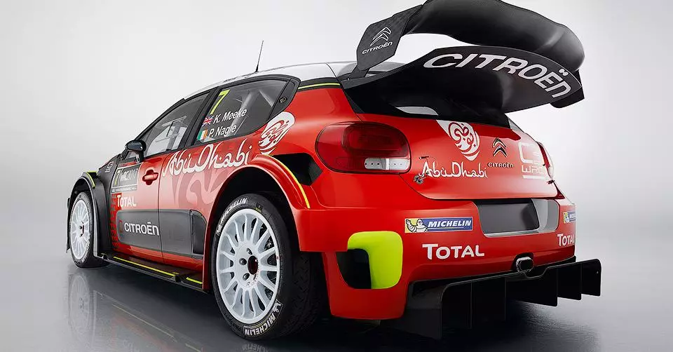 Citroen yeni bir ralli hatchback'i tanıttı