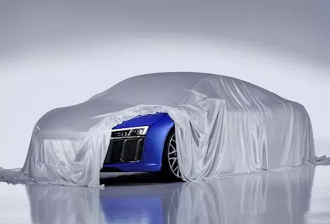 I-New Supercar Audi R8 iyekile ukuba yimfihlo 42057_8