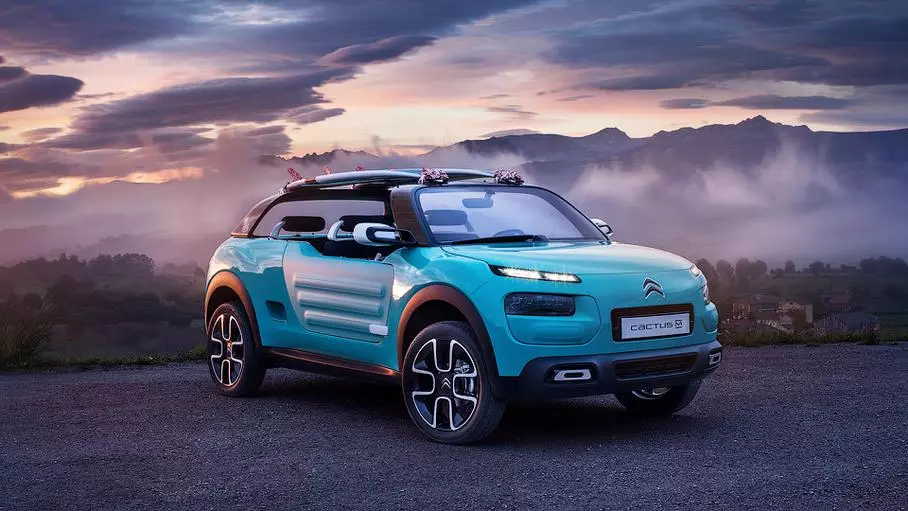 Citroen ایک بلٹ میں خیمے کے ساتھ ایک کھلی کرایہ دار بنایا 4229_1