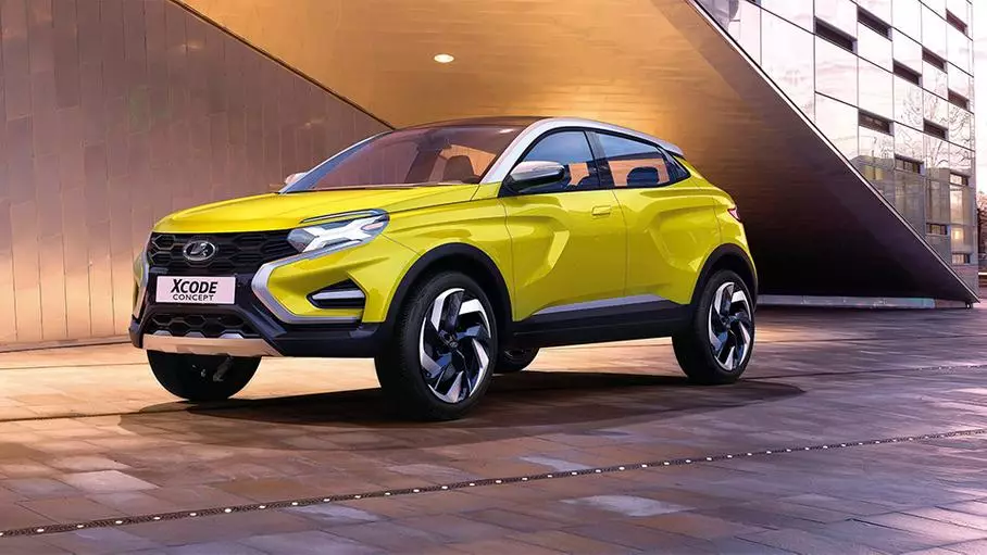 Presented the prototype of the new crossover LADA 44083_3