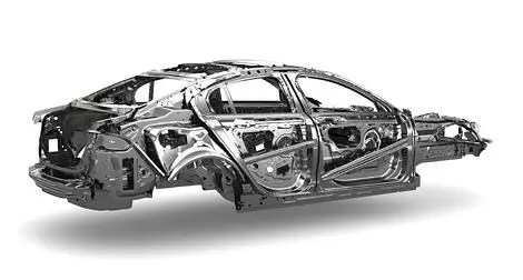 Jaguar распавёў аб шасі кампактнага седана XE 44128_2