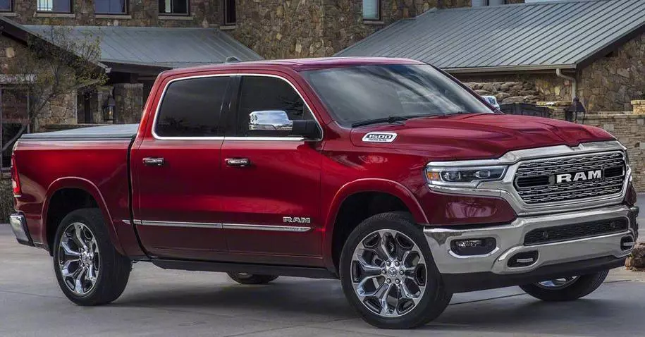 Pickup RAM 1500 Neue Generation wurde zu einem Hybrid