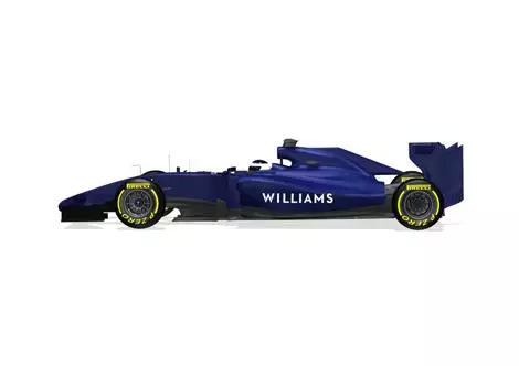 Williams Unue de la F-1-teamoj montris la nazon de nova aŭto 44505_3